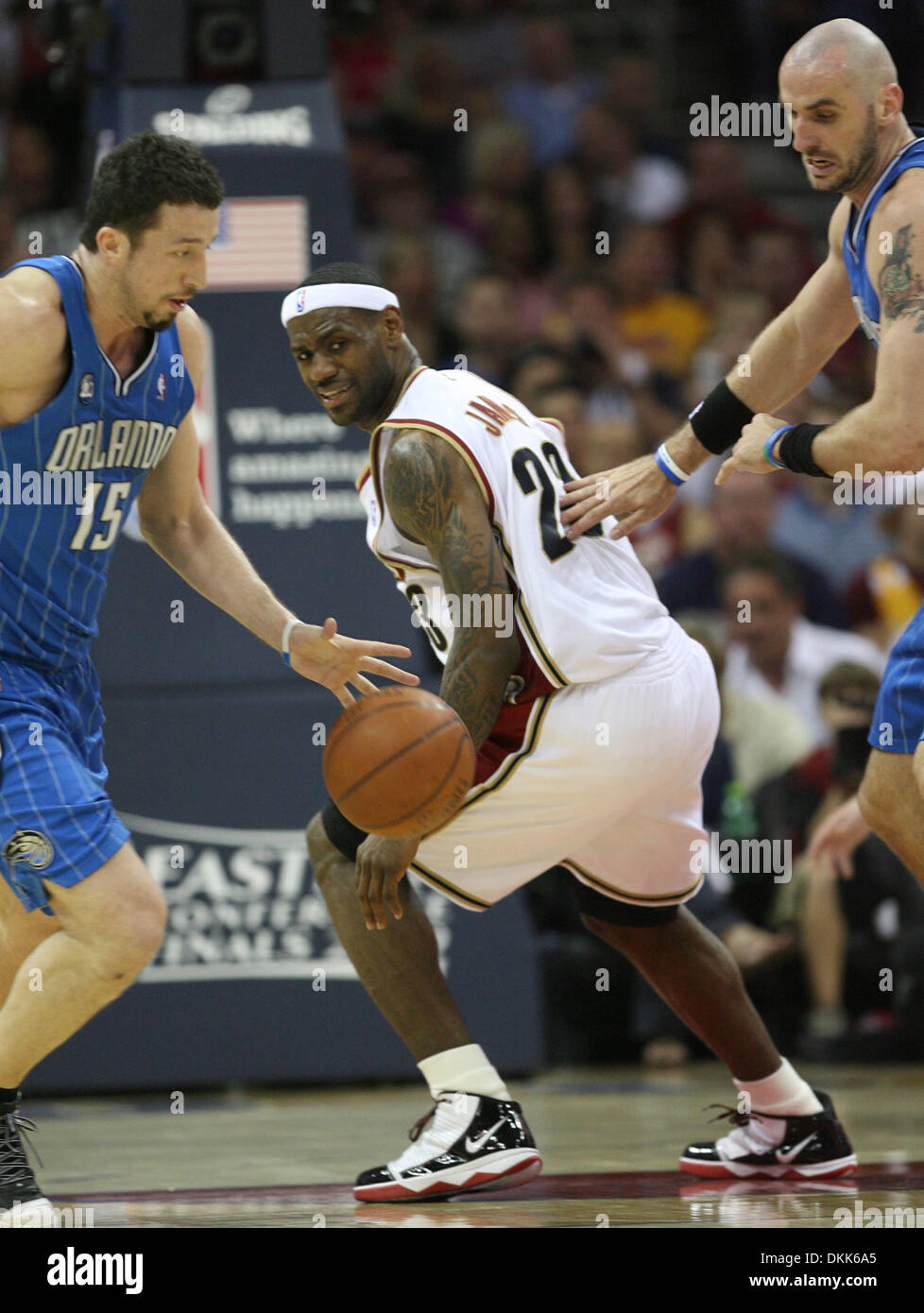 May 22, 2009 - Cleveland, Ohio, U.S. - Orlando forward HEDO TURKOGLU ...