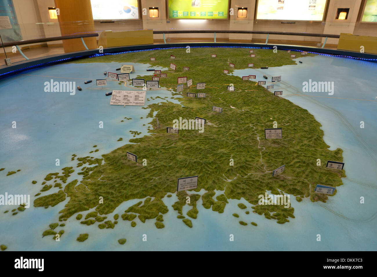 Topographic Map Of South Korea at Holly Brough blog