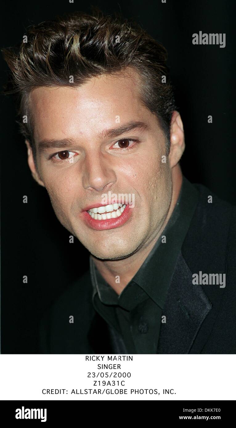 May 23, 2000 - RICKY MARTIN.SINGER.23/05/2000.Z19A31C.CREDIT:(Credit ...