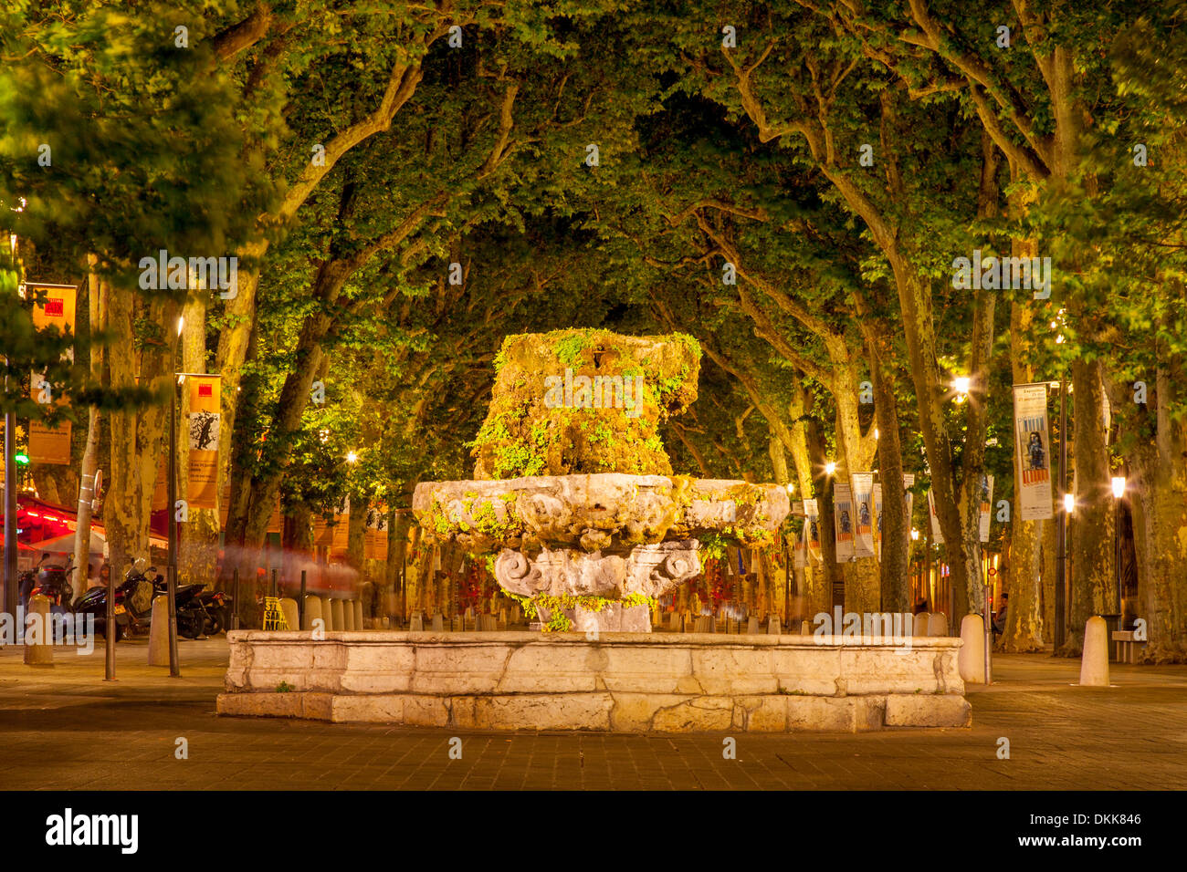 Fountain in Aix en-Provence, France Stock Photo - Alamy