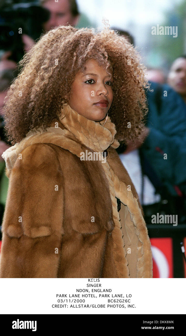 Singer kelis at the park lane hotel hi-res stock photography and images ...