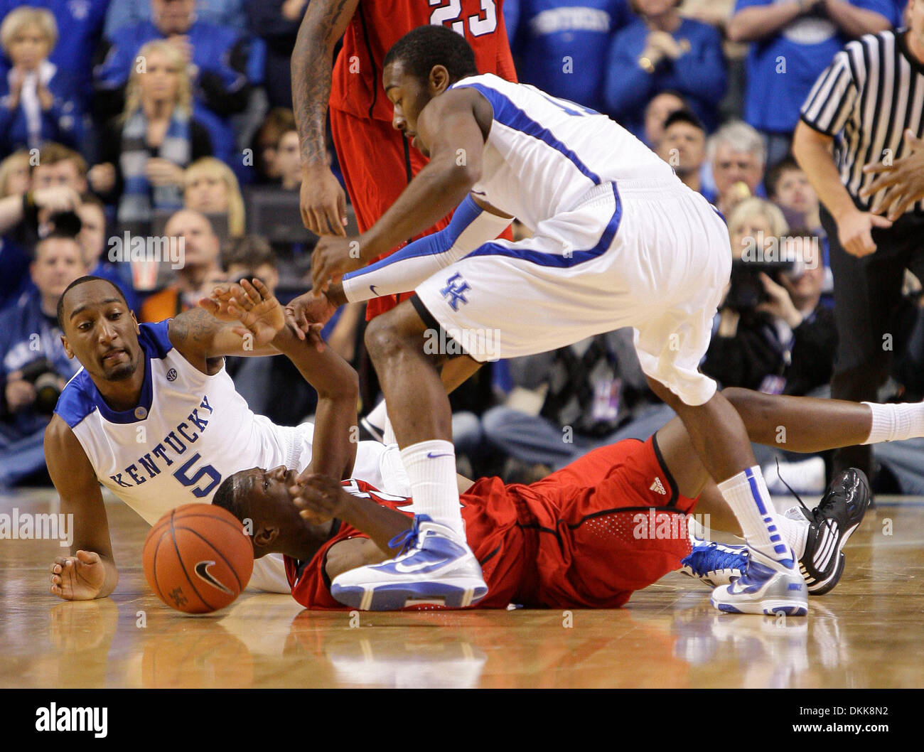 Jan. 02, 2010 - Lexington, Kentucky, USA - Kentucky's Ramon Harris ...