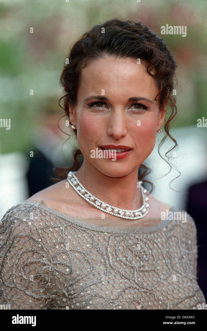 ANDIE MACDOWELL.ACTRESS.CANNES, FRANCE, EUROPE.09/05/2001.BH46A15C ...