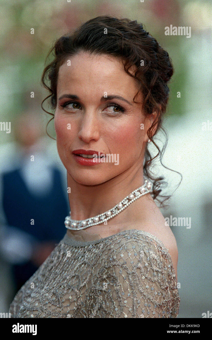ANDIE MACDOWELL.ACTRESS.CANNES, FRANCE, EUROPE.09/05/2001.BH46B26C ...