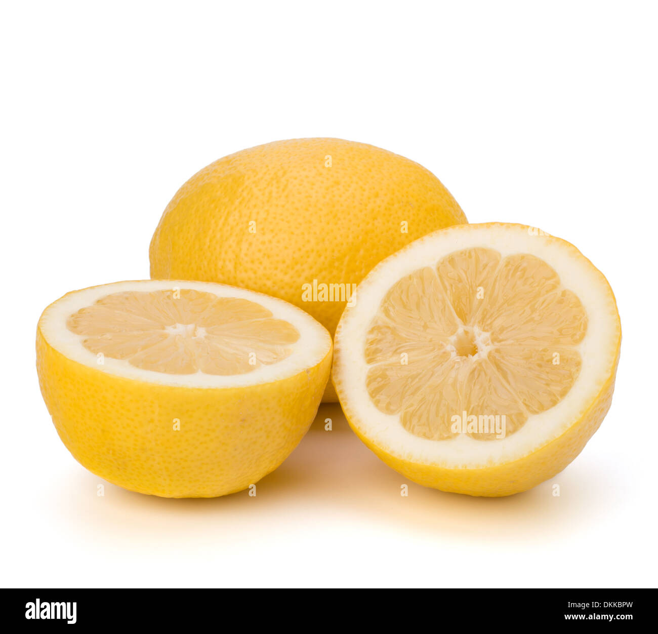 Lemon fruit isolated on white background Stock Photo - Alamy