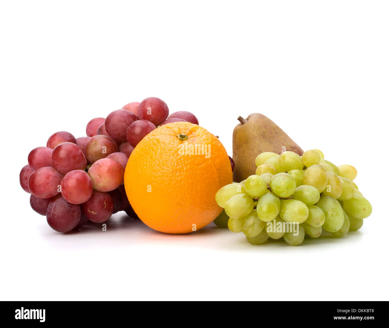 Fruit isolated on white background Stock Photo - Alamy
