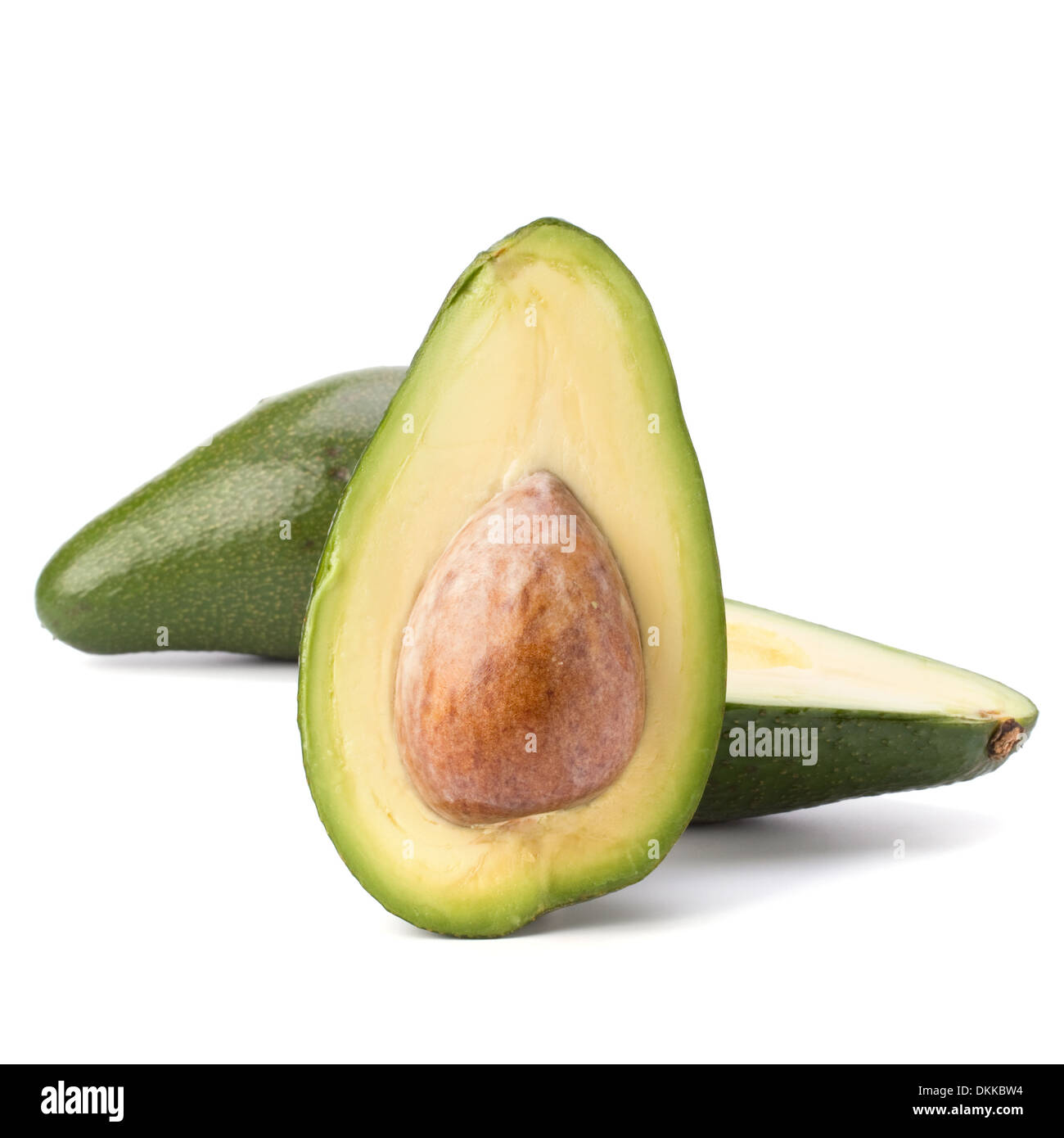 avocado isolated on white background Stock Photo - Alamy