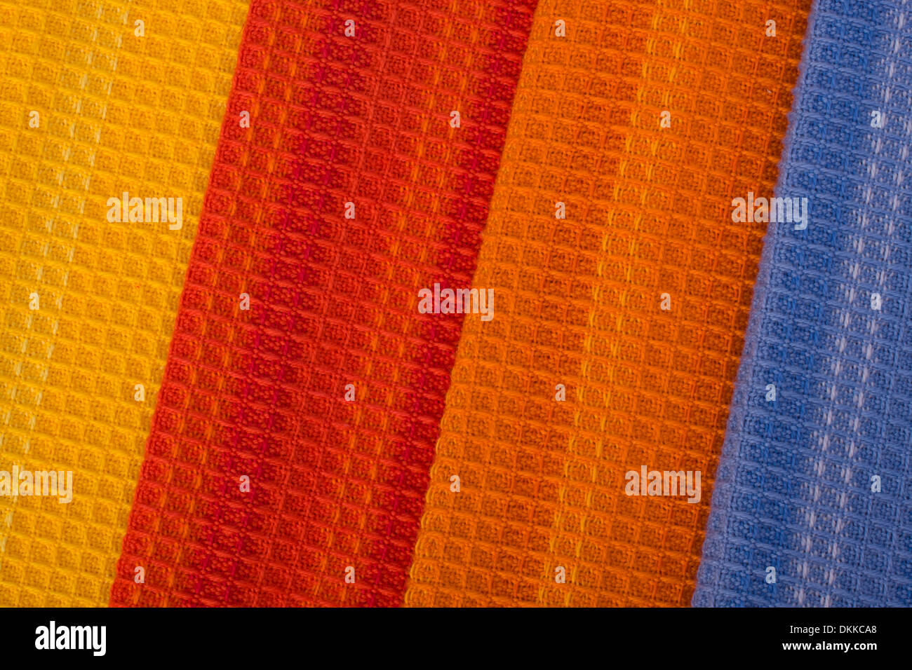Colourful honeycomb textile background Stock Photo - Alamy