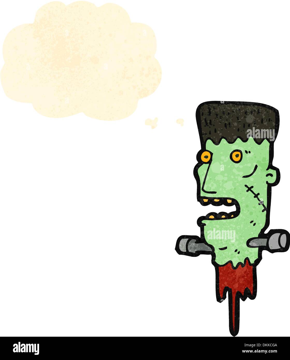 Frankenstein illustration old hi-res stock photography and images - Alamy