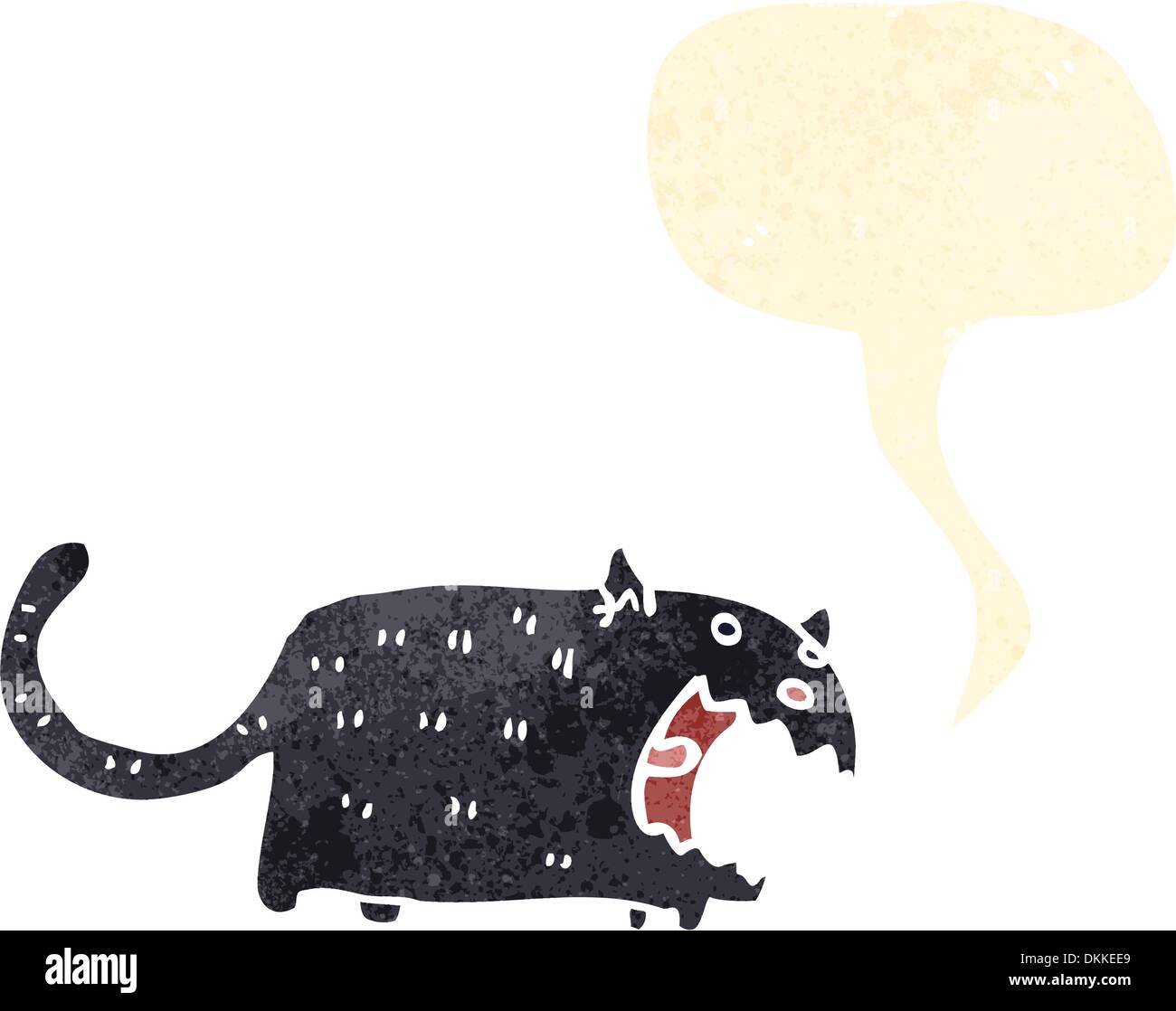 Retro cartoon with texture. Isolated on White Stock Vector Image & Art ...