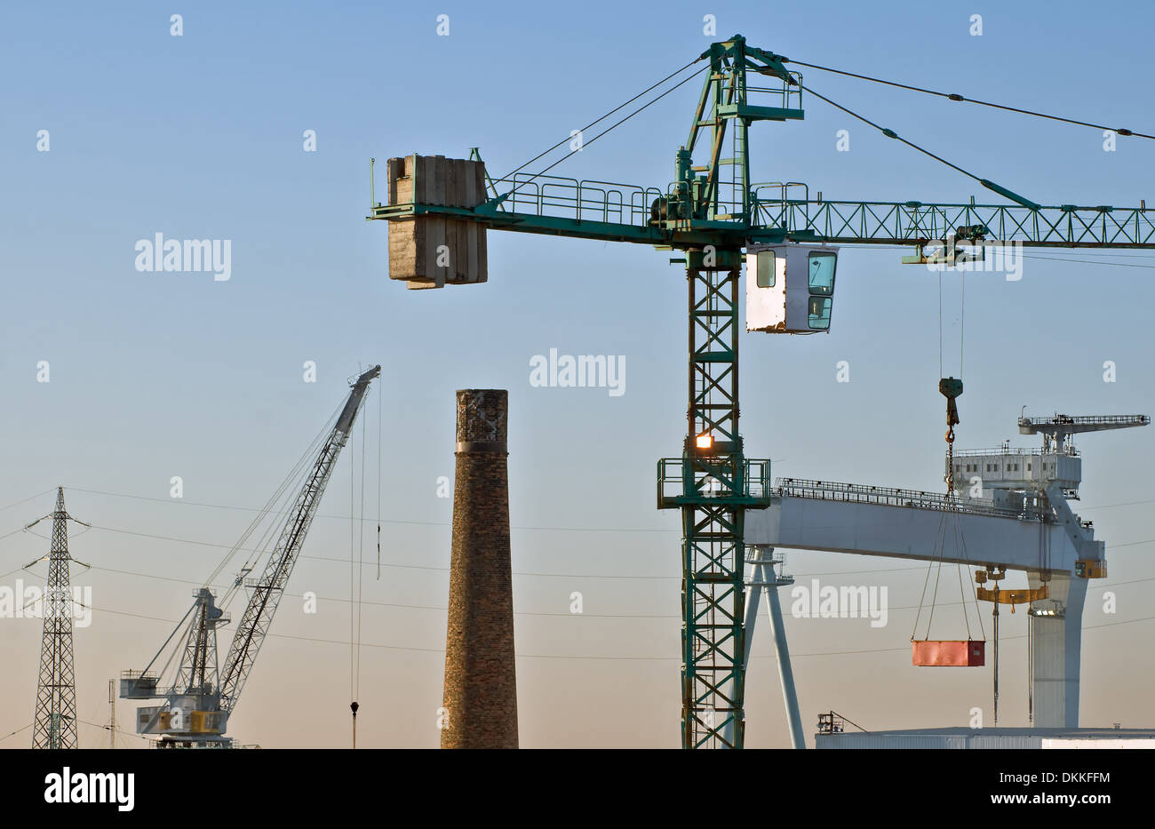 Different kind of industrial activities Stock Photo - Alamy