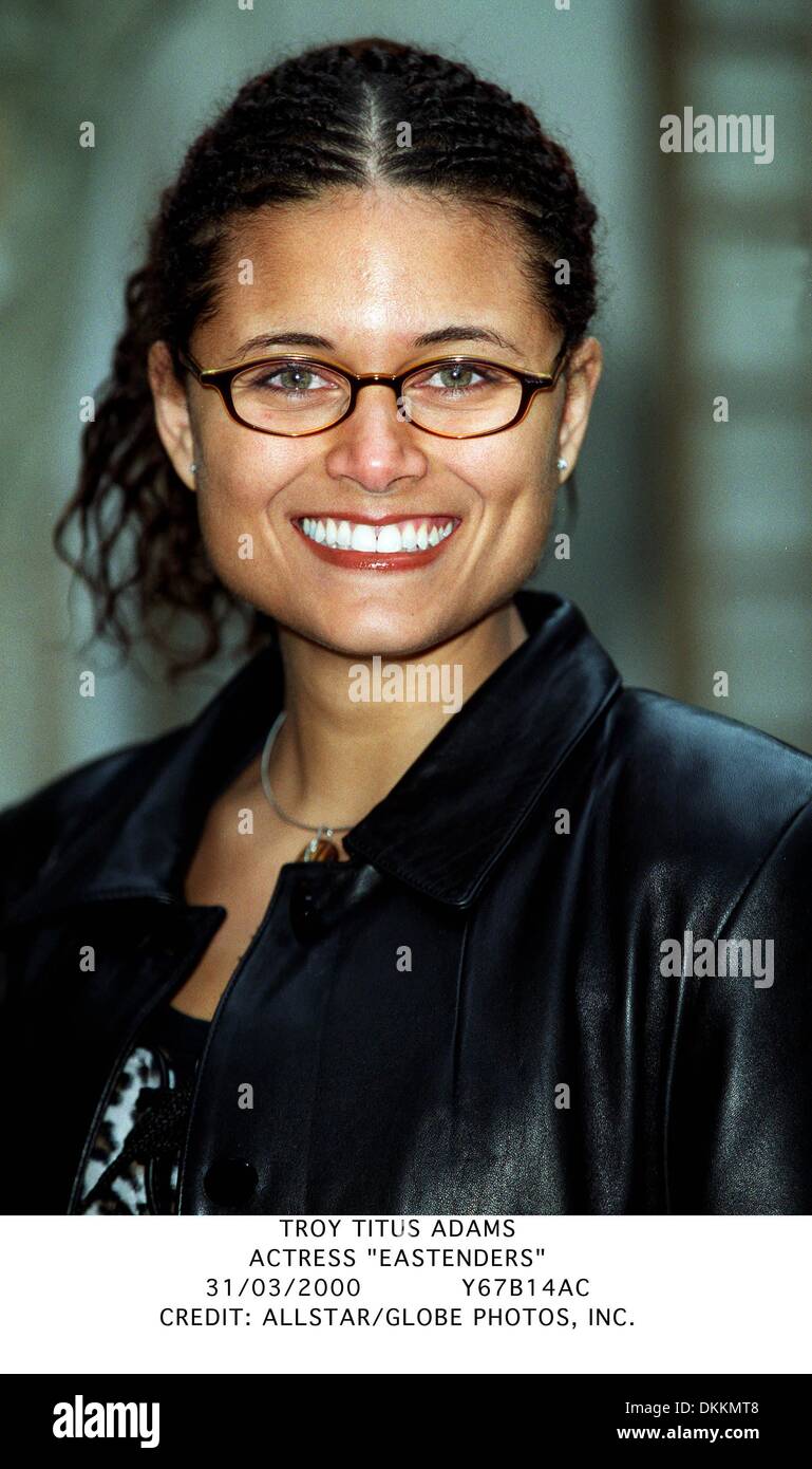 Eastenders actress troy titus adams hi-res stock photography and images ...