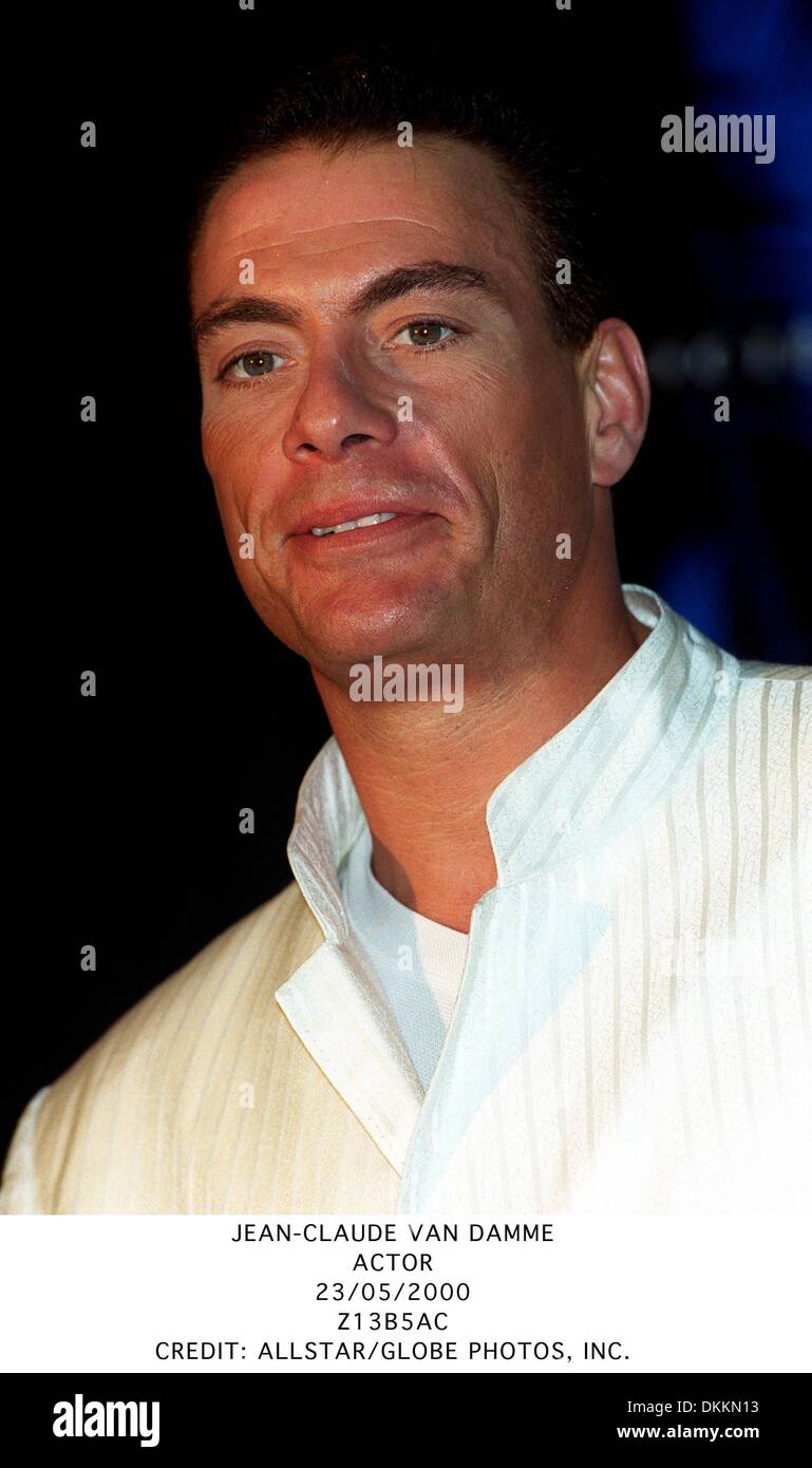 May 23, 2000 - JEAN-CLAUDE VAN DAMME.ACTOR.23/05/2000.Z13B5AC.CREDIT ...