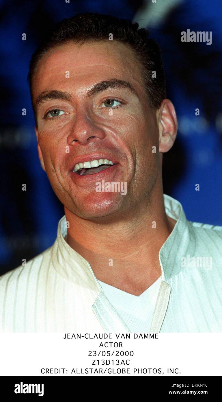 May 23, 2000 - JEAN-CLAUDE VAN DAMME.ACTOR.23/05/2000.Z13D13AC.CREDIT ...