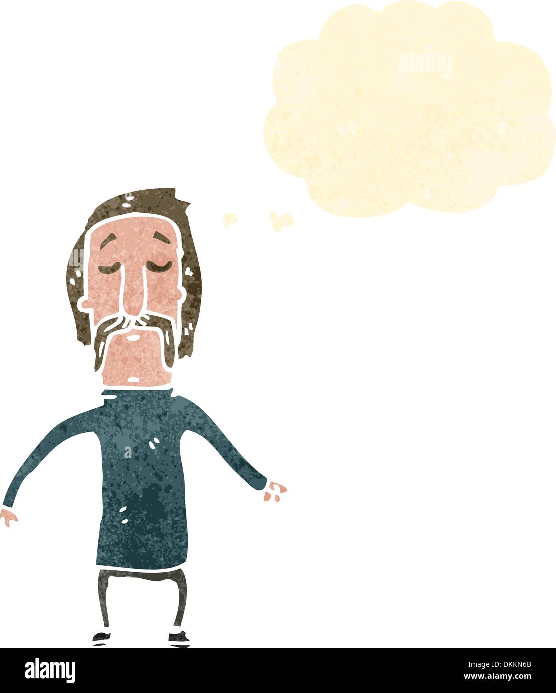 Cartoon dad thinking hi-res stock photography and images - Alamy