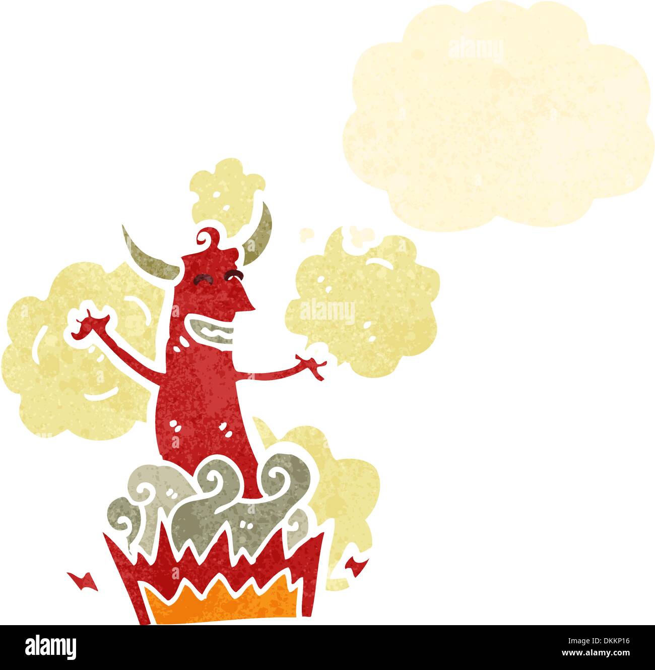 Retro cartoon with texture. Isolated on White Stock Vector Image & Art ...