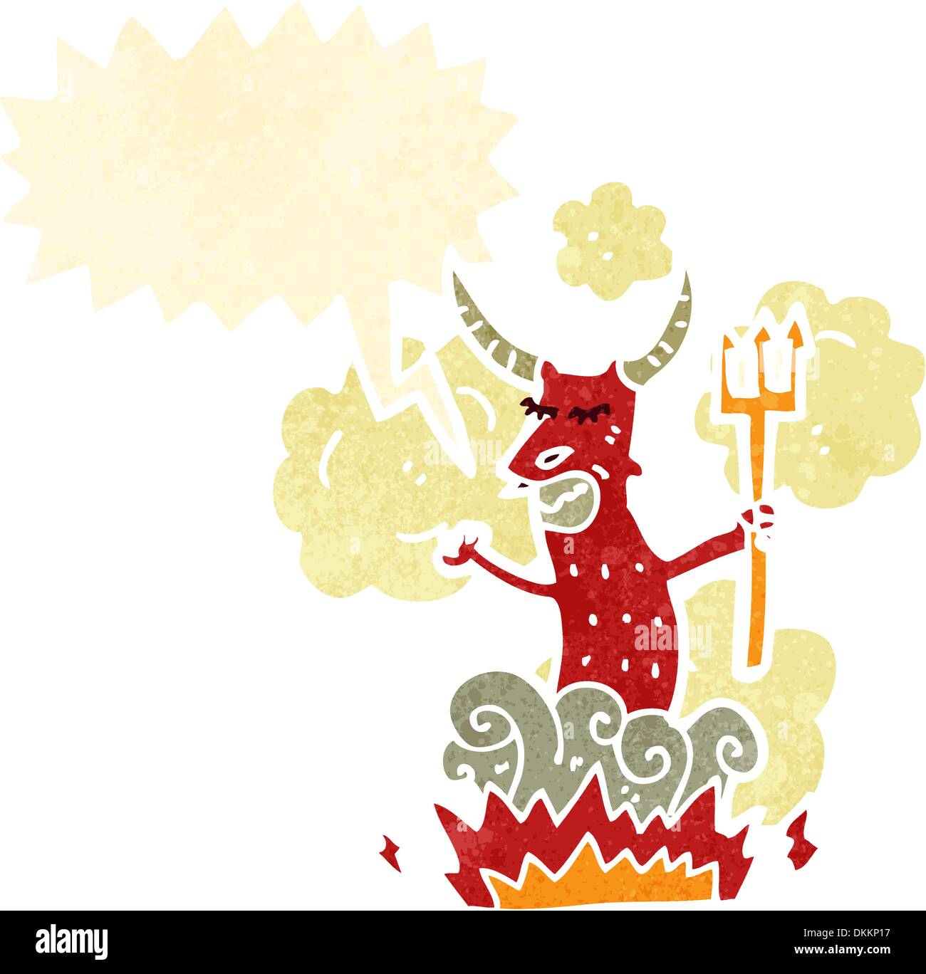 Retro cartoon with texture. Isolated on White Stock Vector Image & Art ...