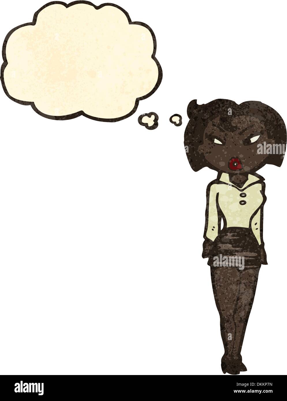 Retro cartoon with texture. Isolated on White Stock Vector Image & Art ...