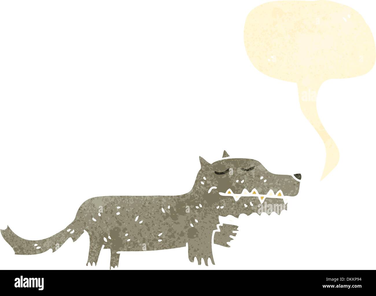 Retro cartoon with texture. Isolated on White Stock Vector Image & Art ...