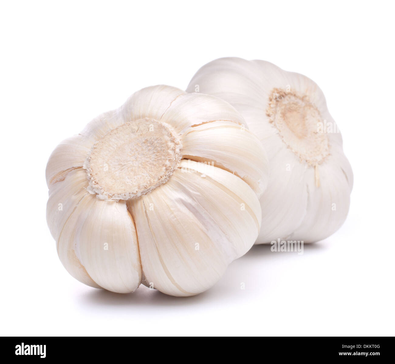 garlic bulb isolated on white background cutout Stock Photo - Alamy