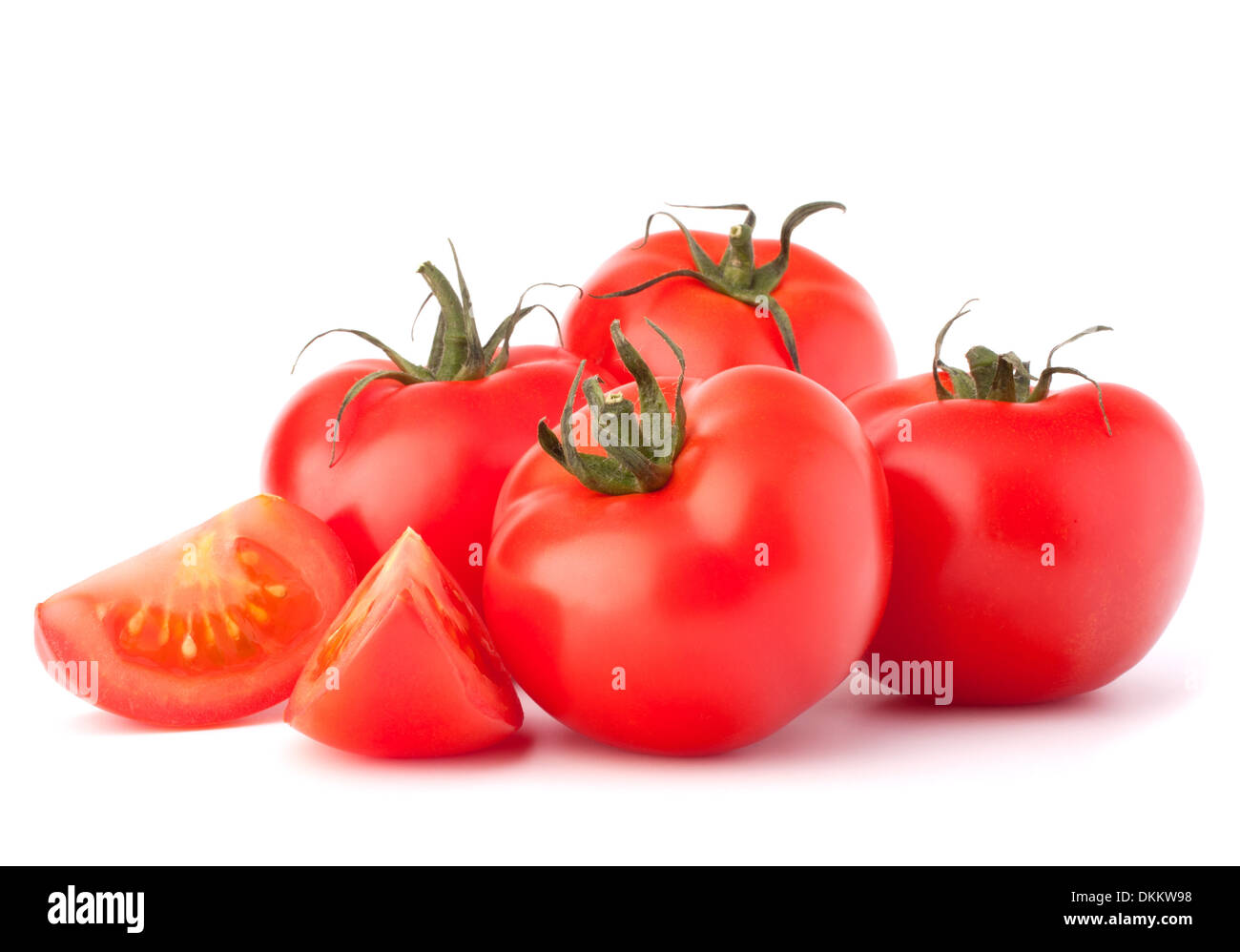 Tomato vegetables pile isolated on white background cutout Stock Photo ...