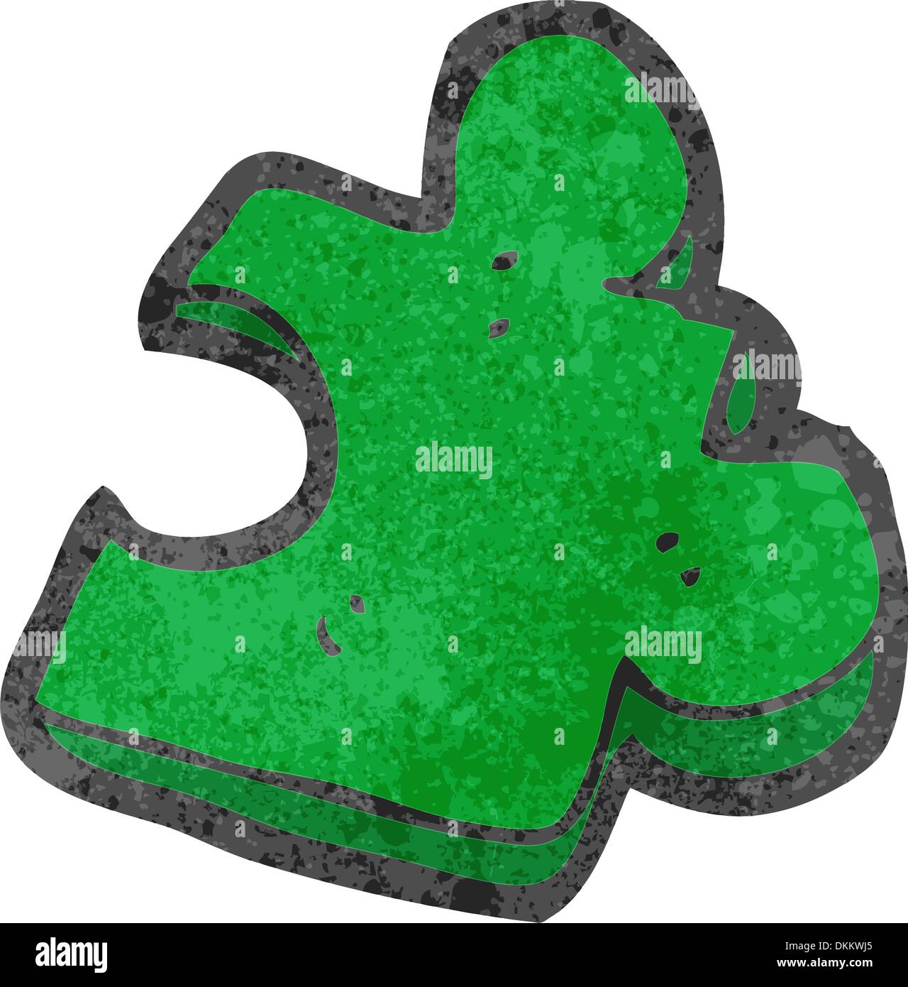 Retro cartoon with texture. Isolated on White Stock Vector Image & Art ...