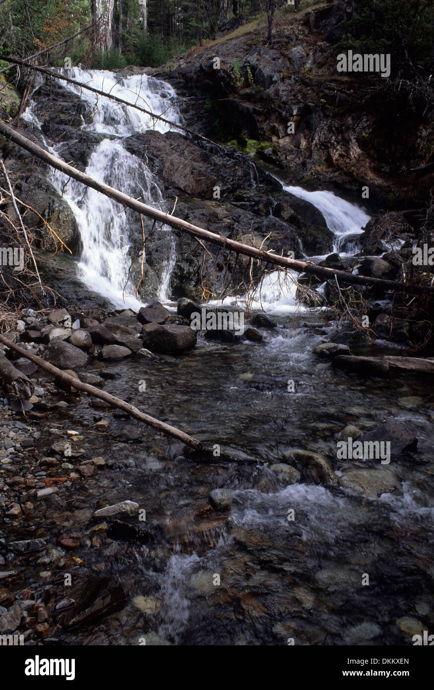 Hunter Falls, Eagle Cap Wilderness, Wallowa-Whitman National Forest ...