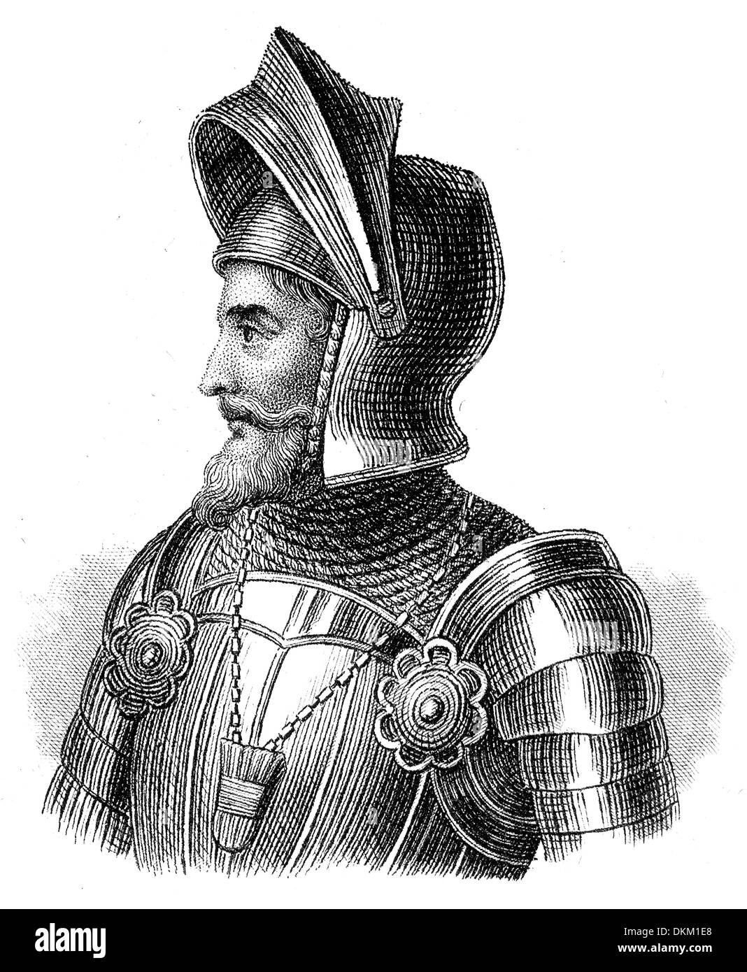 Portrait of Leopold VI , 1176 - 1230, known as Leopold the Glorious ...