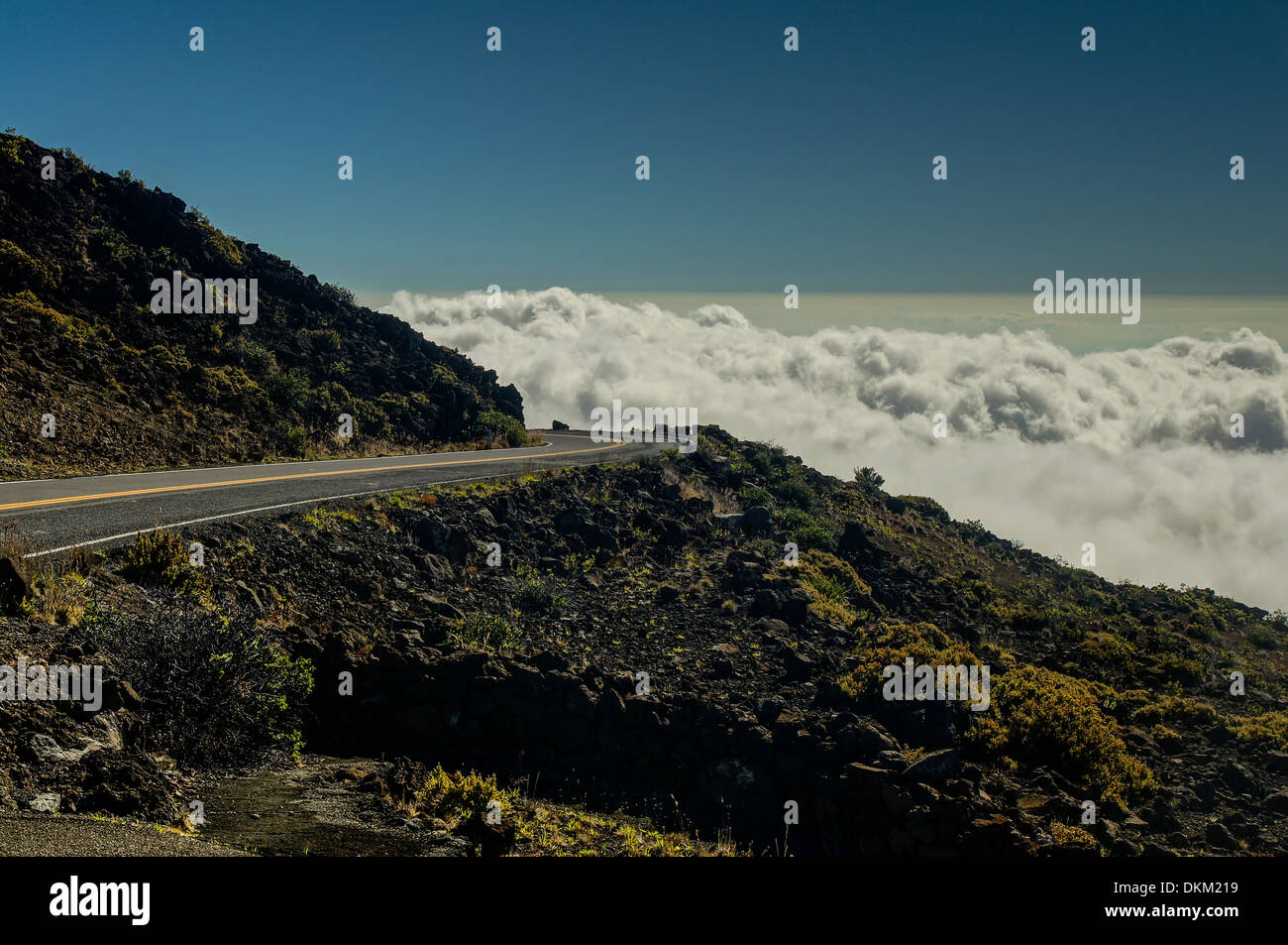 Hawaii haleakala road national hi-res stock photography and images - Alamy