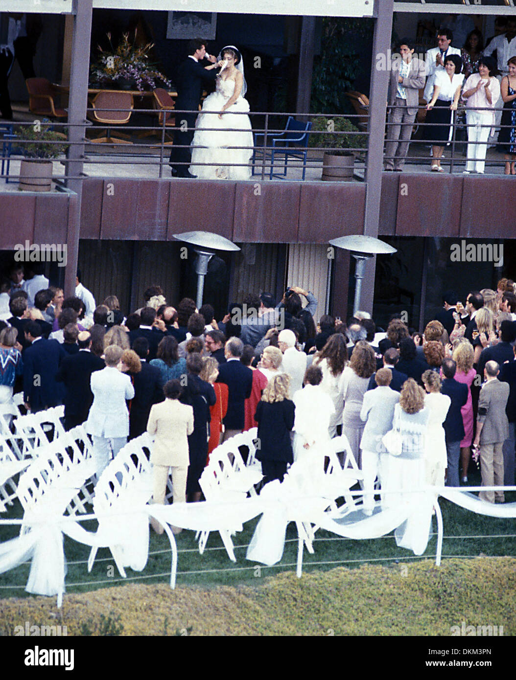 Aug. 6, 1985 - MADONNA AND SEAN PENN'S WEDDING .08/06/1985. ALLAN S ...