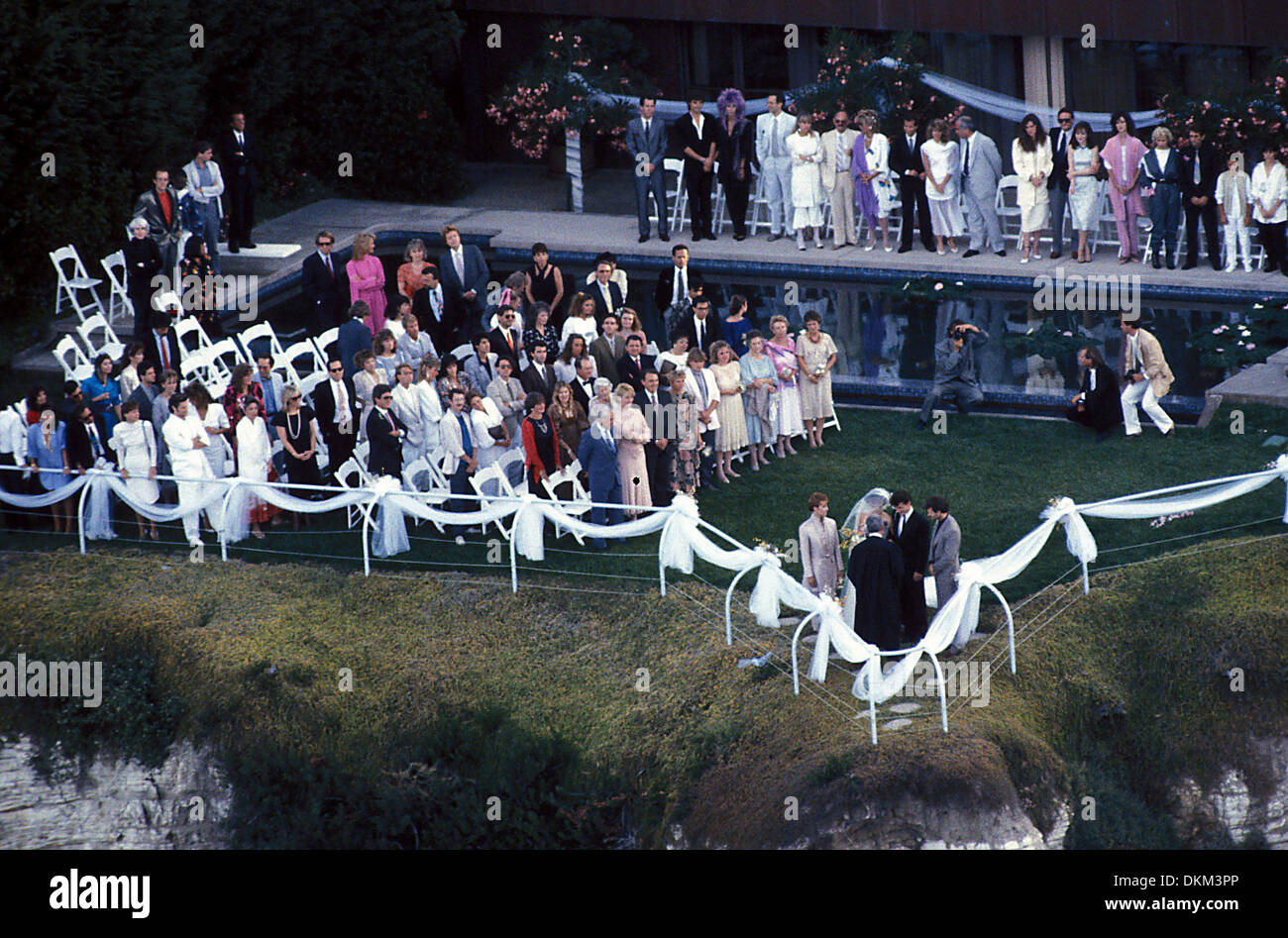 Aug. 6, 1985 - MADONNA AND SEAN PENN'S WEDDING .08/06/1985. ALLAN S ...