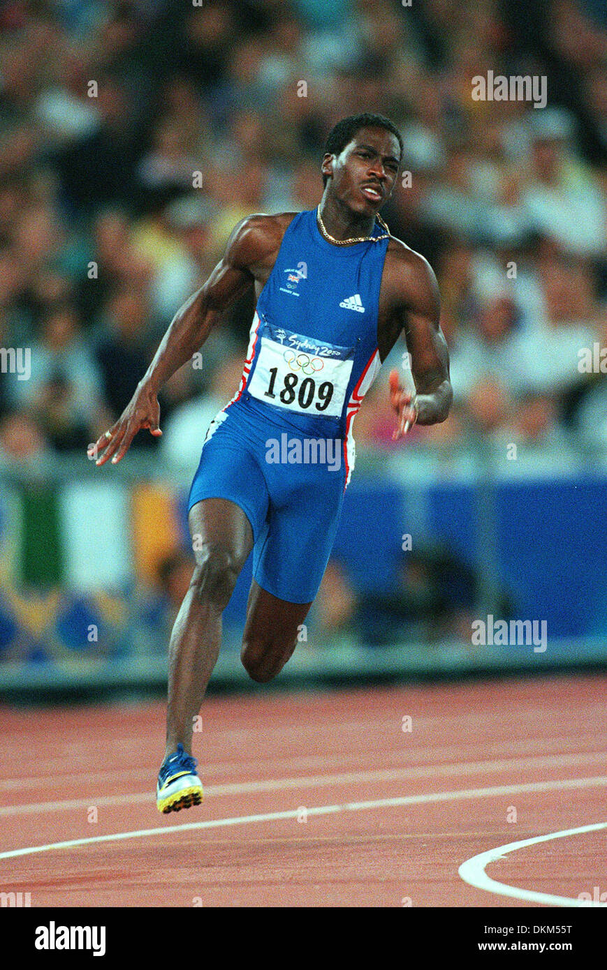 CHRISTIAN MALCOLM.200 METRES, SYDNEY OLYMPICS.Y, AUSTRALIA.OLYMPIC ...