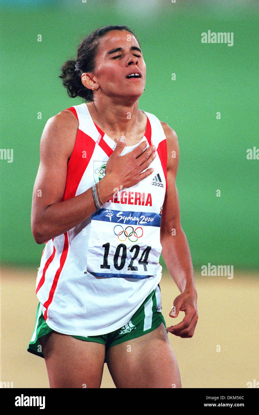 NOURIA MERAH-BENIDA.1500 METRES, SYDNEY OLYMPICS.DIUM, SYDNEY.SYDNEY ...
