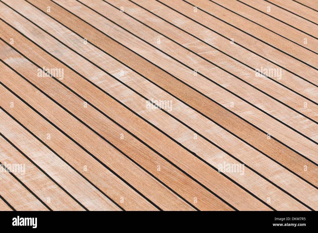 Yacht teak deck background Stock Photo - Alamy