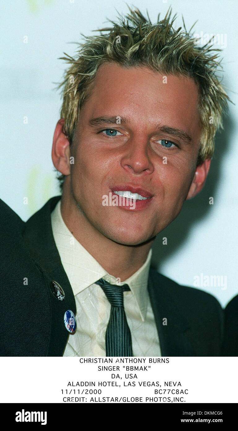 Nov. 11, 2000 - ALADDIN HOTEL, LAS VEGAS, NEVA - CHRISTIAN ANTHONY ...