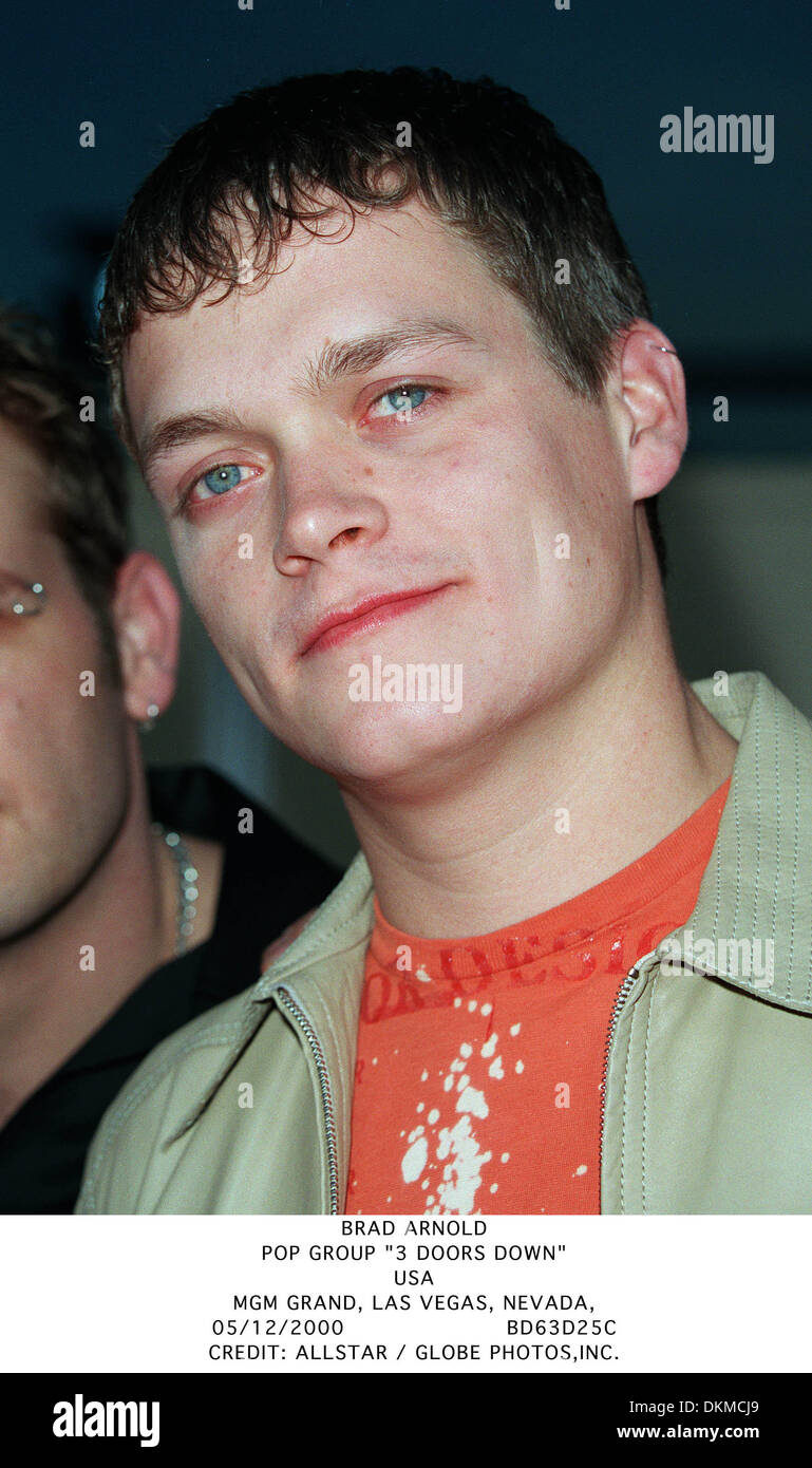 Dec. 5, 2000 - MGM GRAND, LAS VEGAS, NEVADA - BRAD ARNOLD.POP GROUP ''3 ...