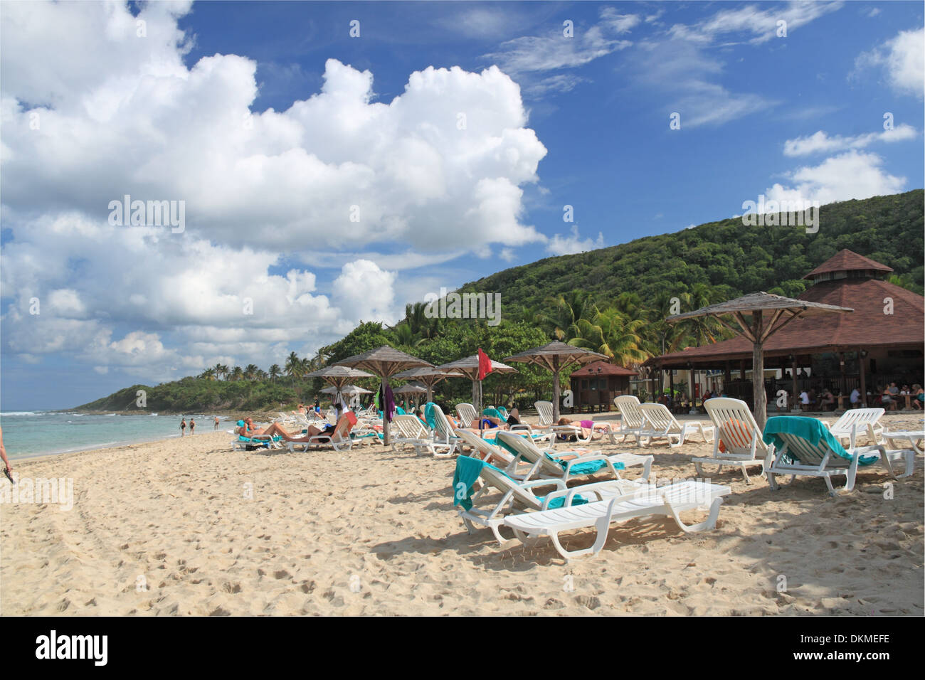 Ranchón Bar at Arroyo Bermejo beach, Breezes resort, Playa Jibacoa ...
