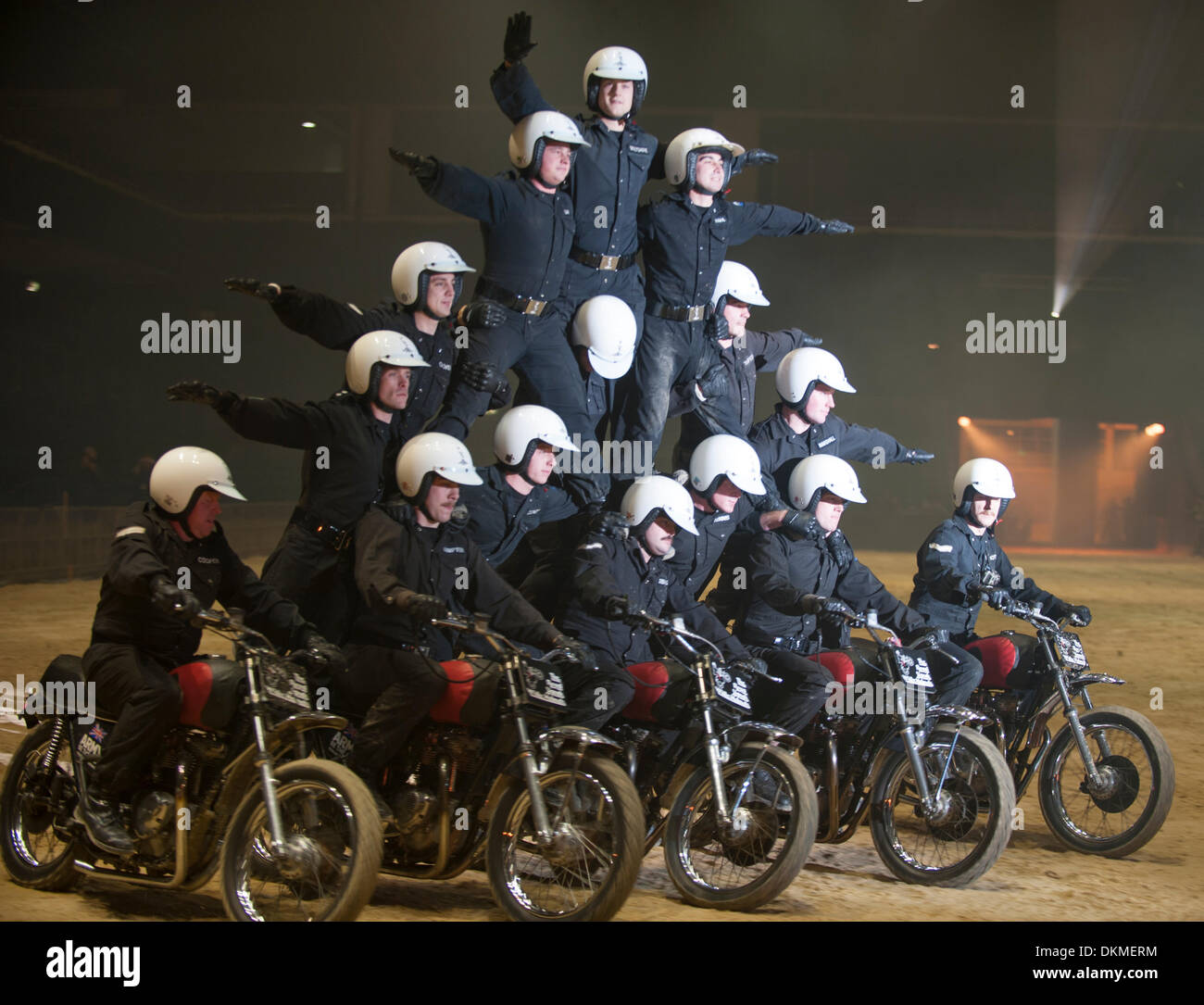 British army motorcycle display team hi-res stock photography and ...