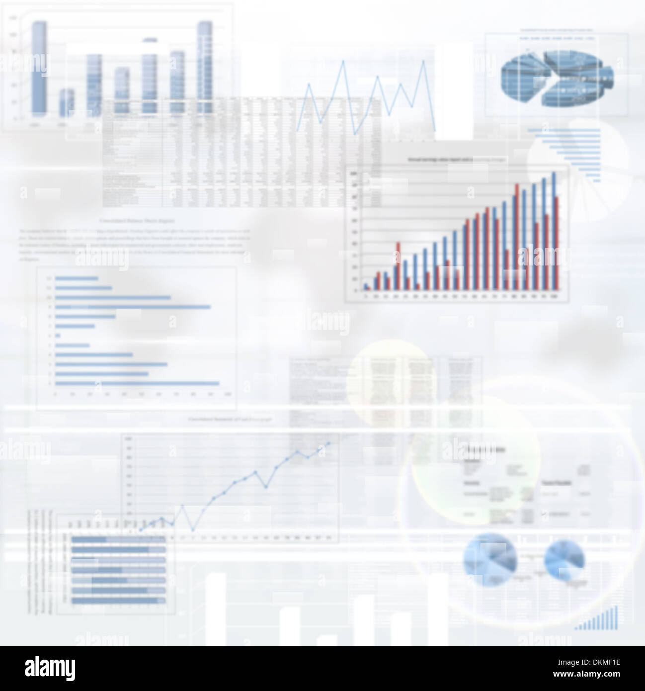 Tablet graphic bar chart hi-res stock photography and images - Alamy