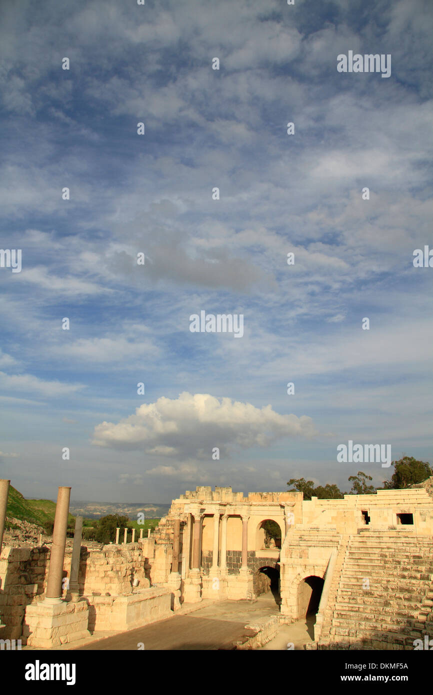 Beth shean ruins roman byzantine city hi-res stock photography and ...