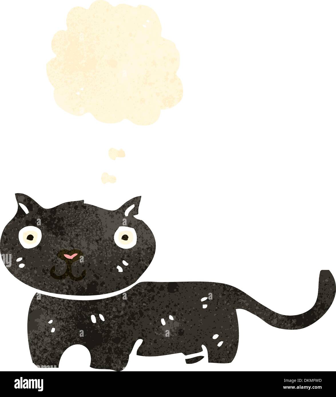 Retro cartoon with texture. Isolated on White Stock Vector Image & Art ...