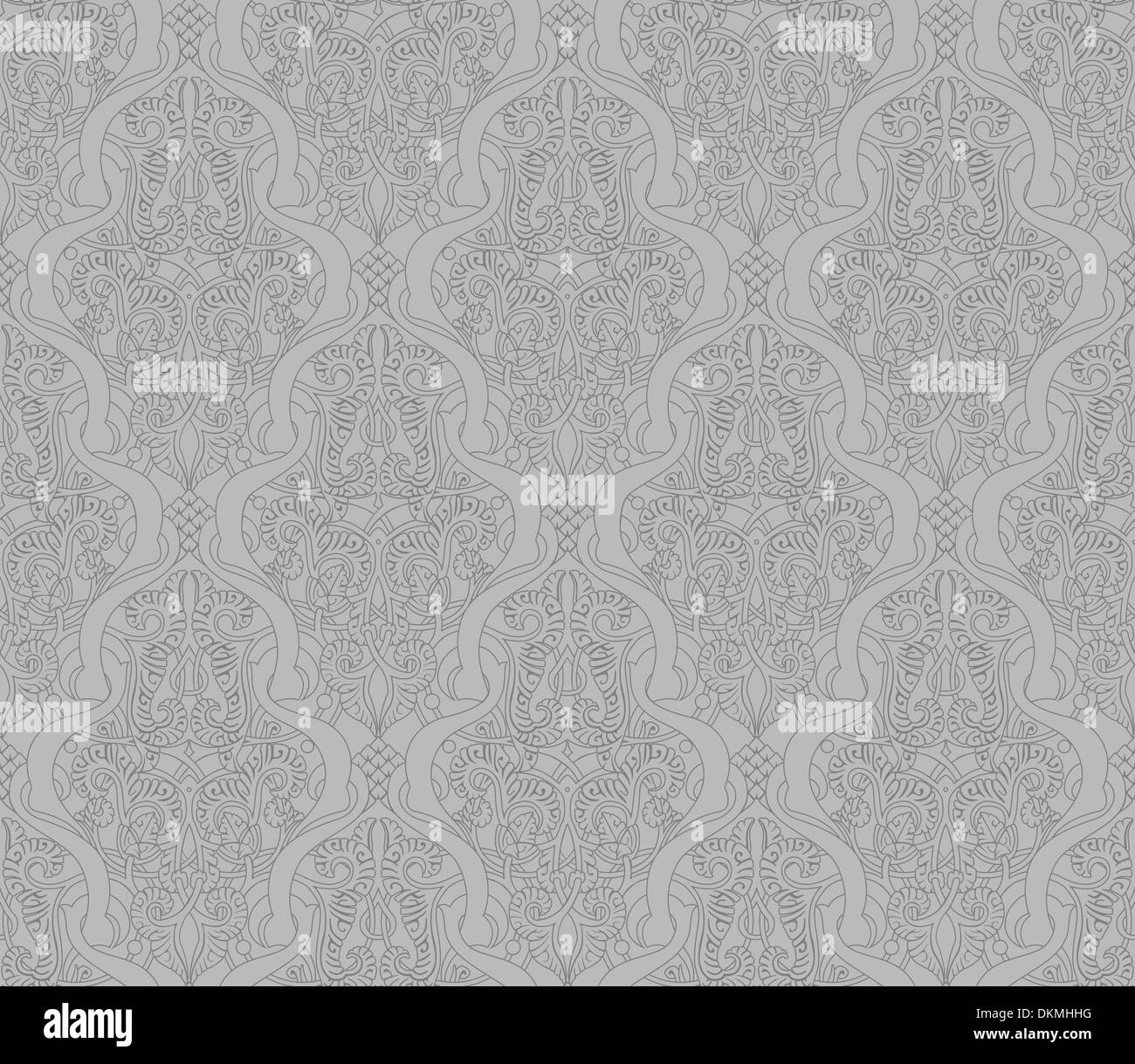 Vintage intricate seamlessly tilable repeating arabic background ...