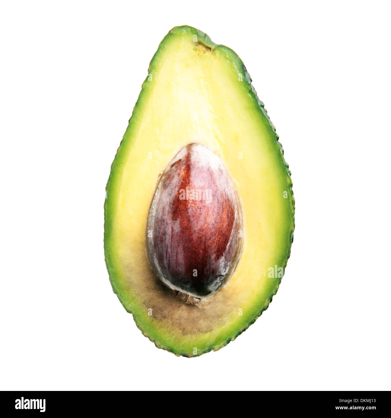 avocado over white background Stock Photo - Alamy