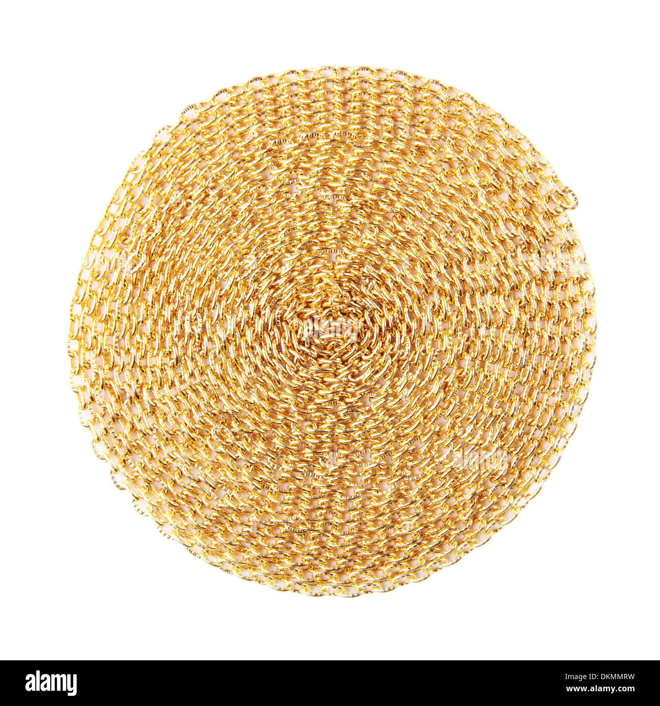 Gold chain detail Cut Out Stock Images & Pictures - Alamy
