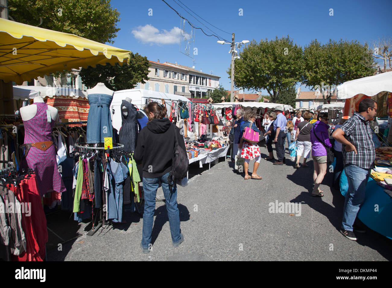 The Wednesday Market at St Rémy de Provence Stock Photo - Alamy