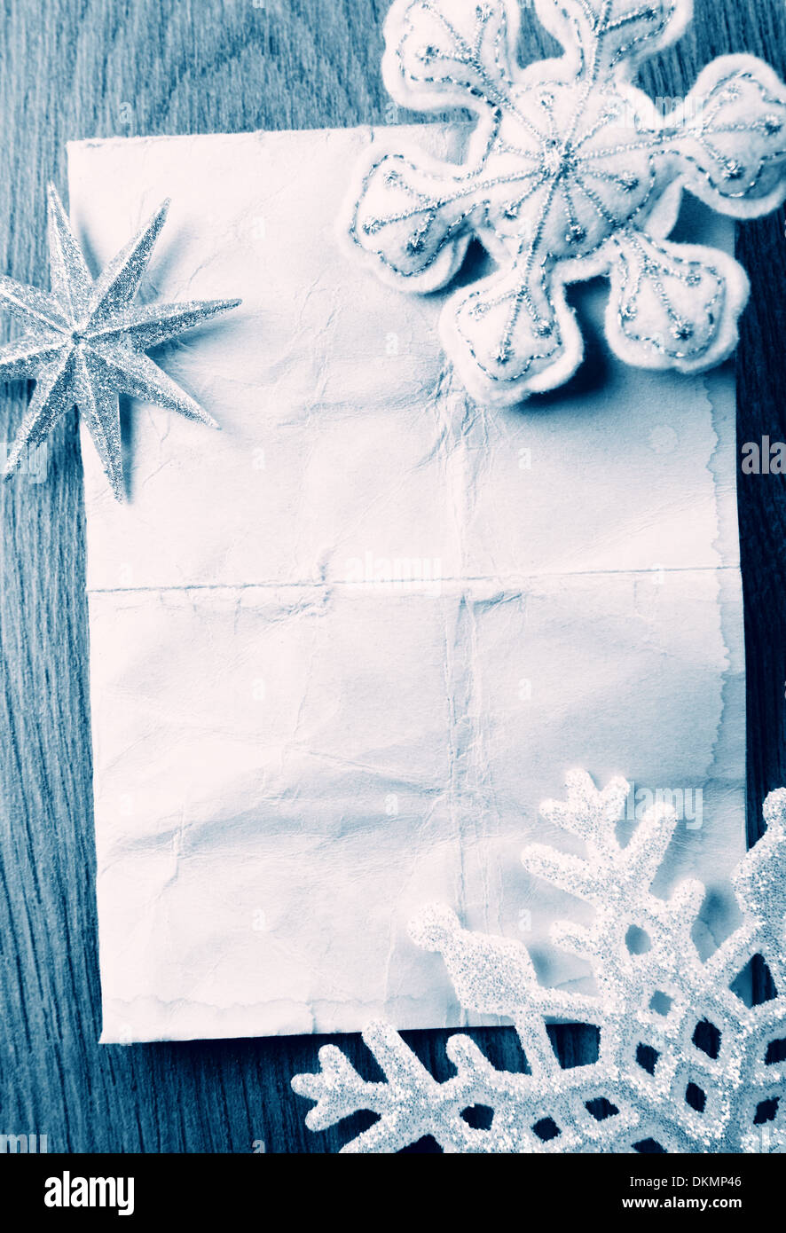 paper background with snowflakes Stock Photo - Alamy