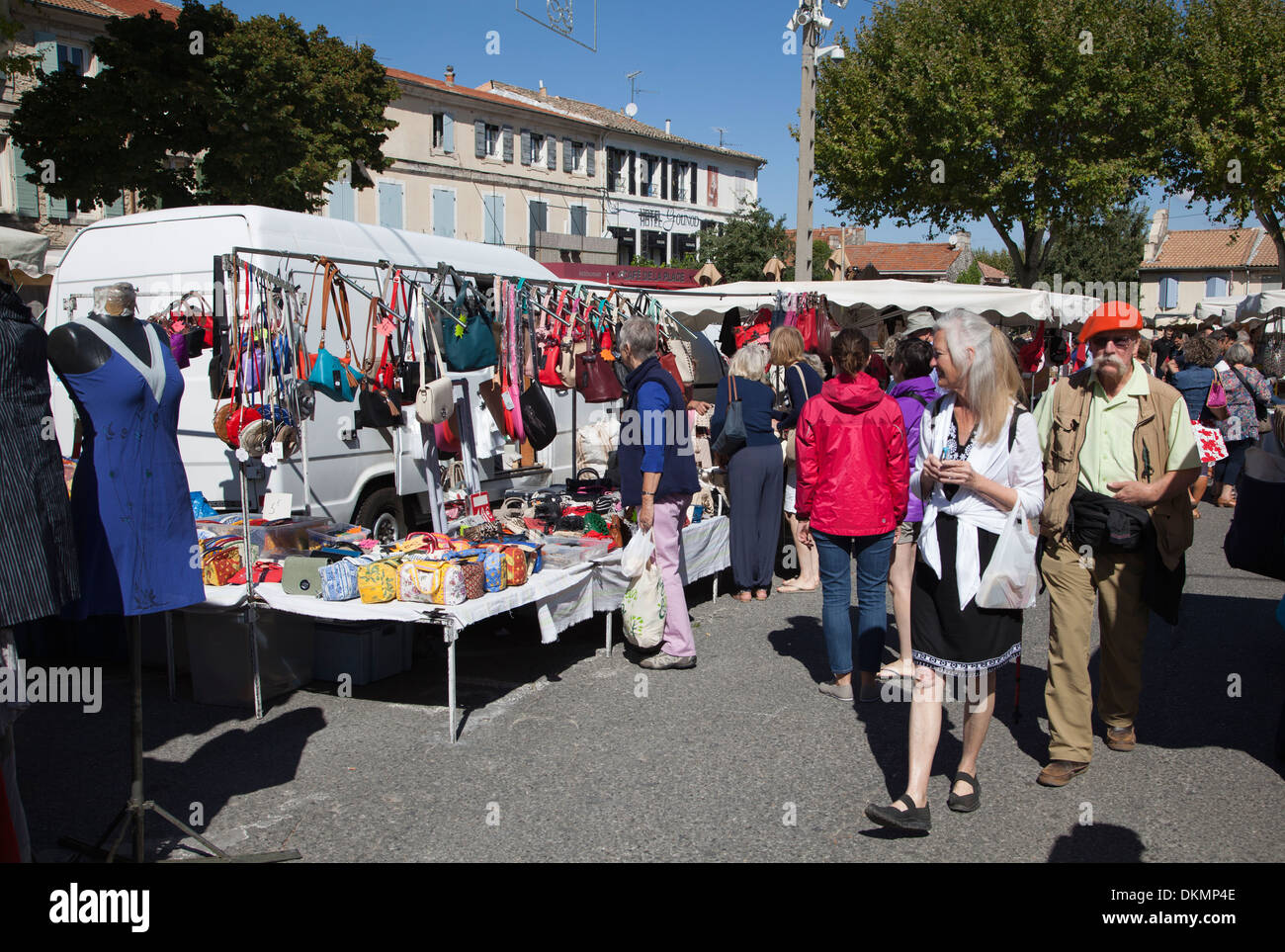 The Wednesday Market at St Rémy de Provence Stock Photo - Alamy