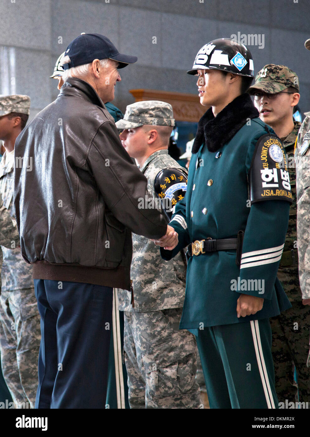 US Vice President Joe Biden thanks US and Republic of Korea Service ...