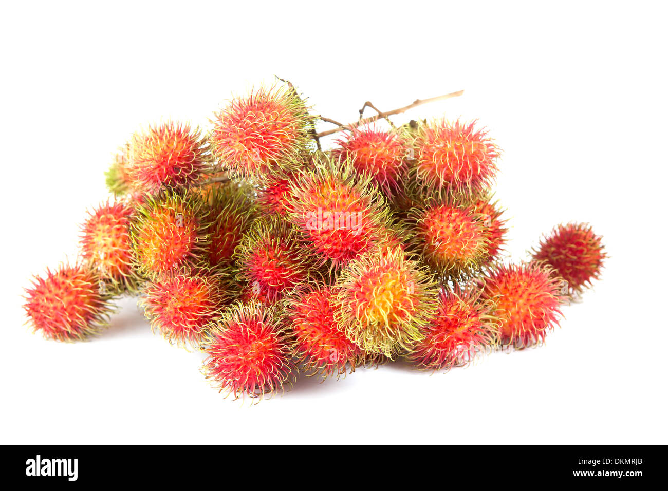 rambutan isolated on white background Stock Photo - Alamy