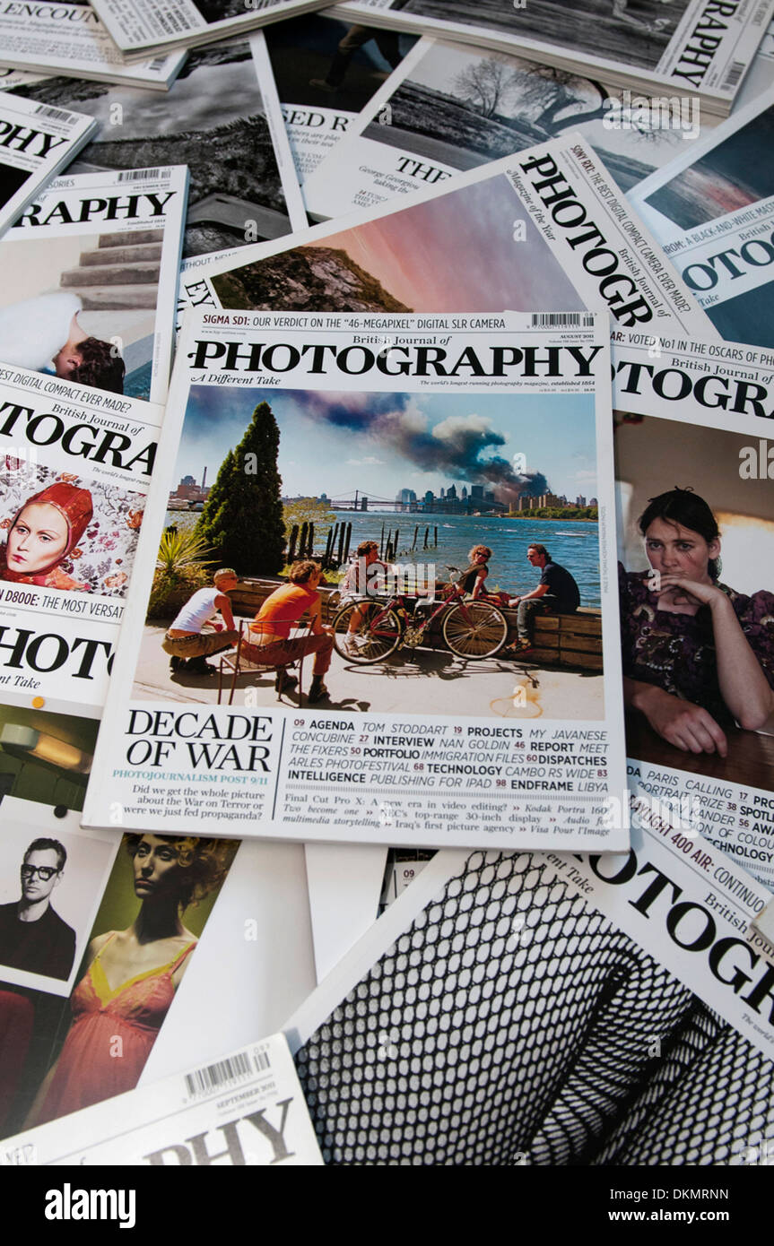 British Journal of Photography Magazine Stock Photo - Alamy